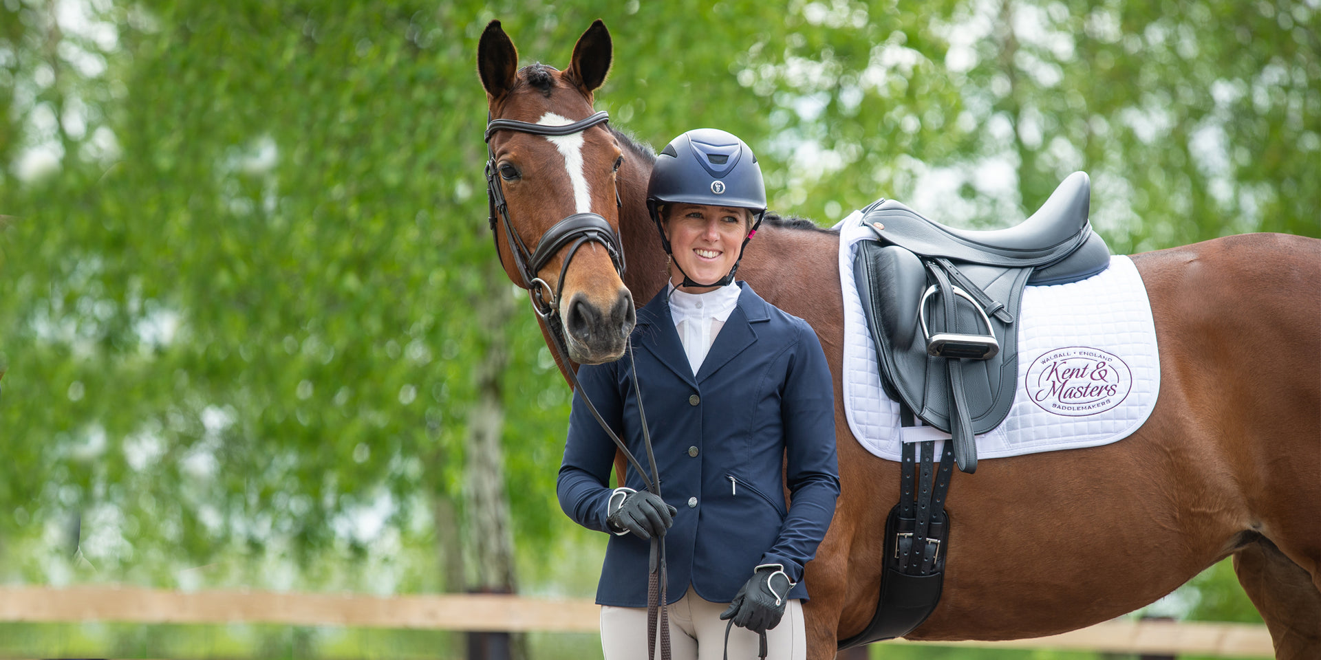 English made, fully adjustable, all leather saddles. – Kent & Masters